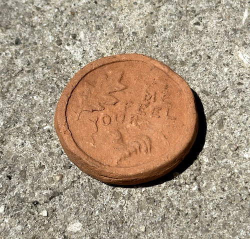 GEORGE OHR POTTERY DOUBLE-SIDED BROTHEL TOKEN CA.1895.....MINT | eBay