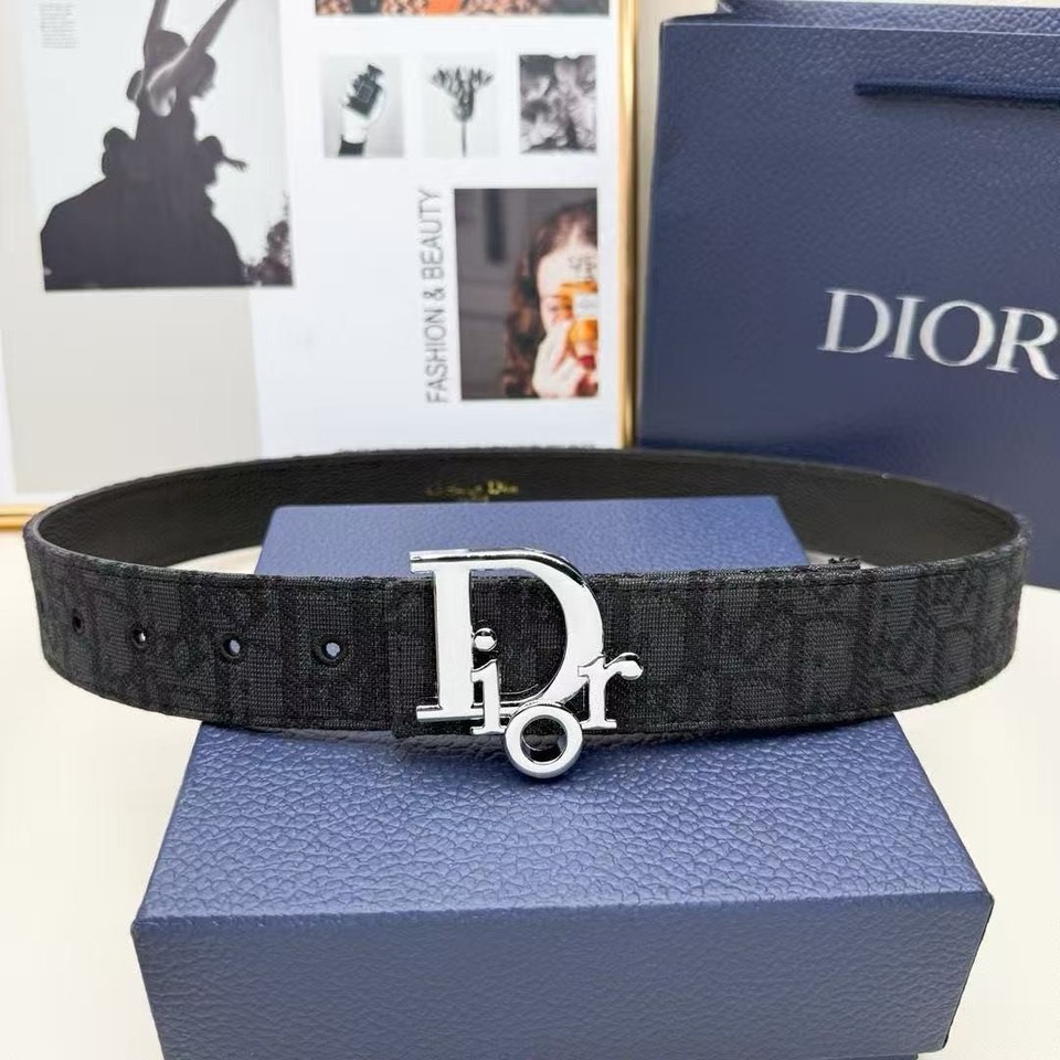 High Grade Belt Men Fashion Embroidery+cowhide Double-sided Belt Women ...