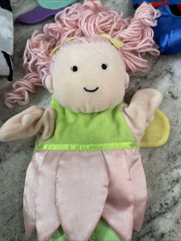 Lot of 7 Children's Puppets Hand Puppets Plush Toys | eBay