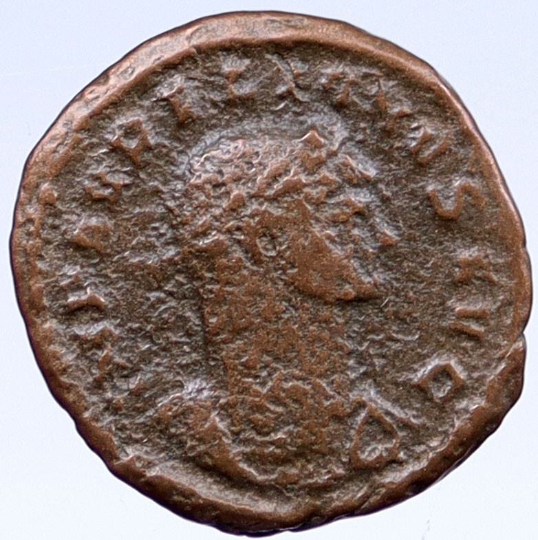 AURELIAN Very Rare DENARIUS 275AD Authentic Ancient Roman Coin SOL Sun ...