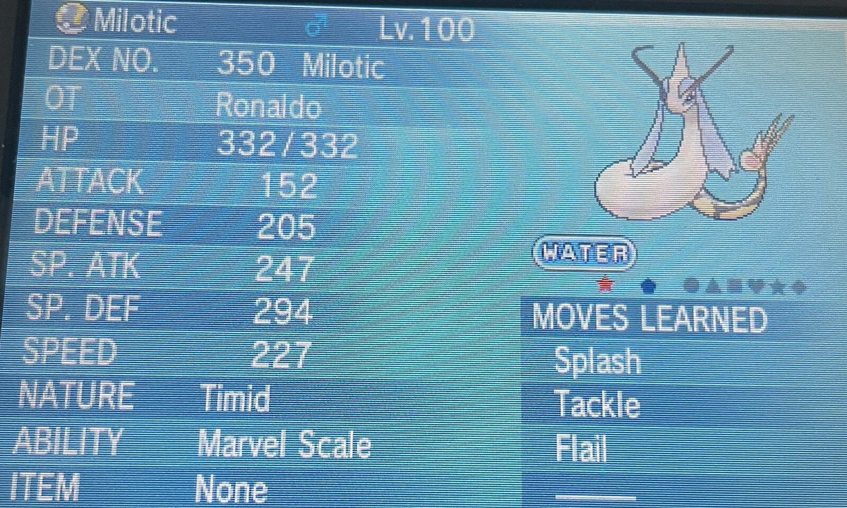 Shiny Milotic X And Y