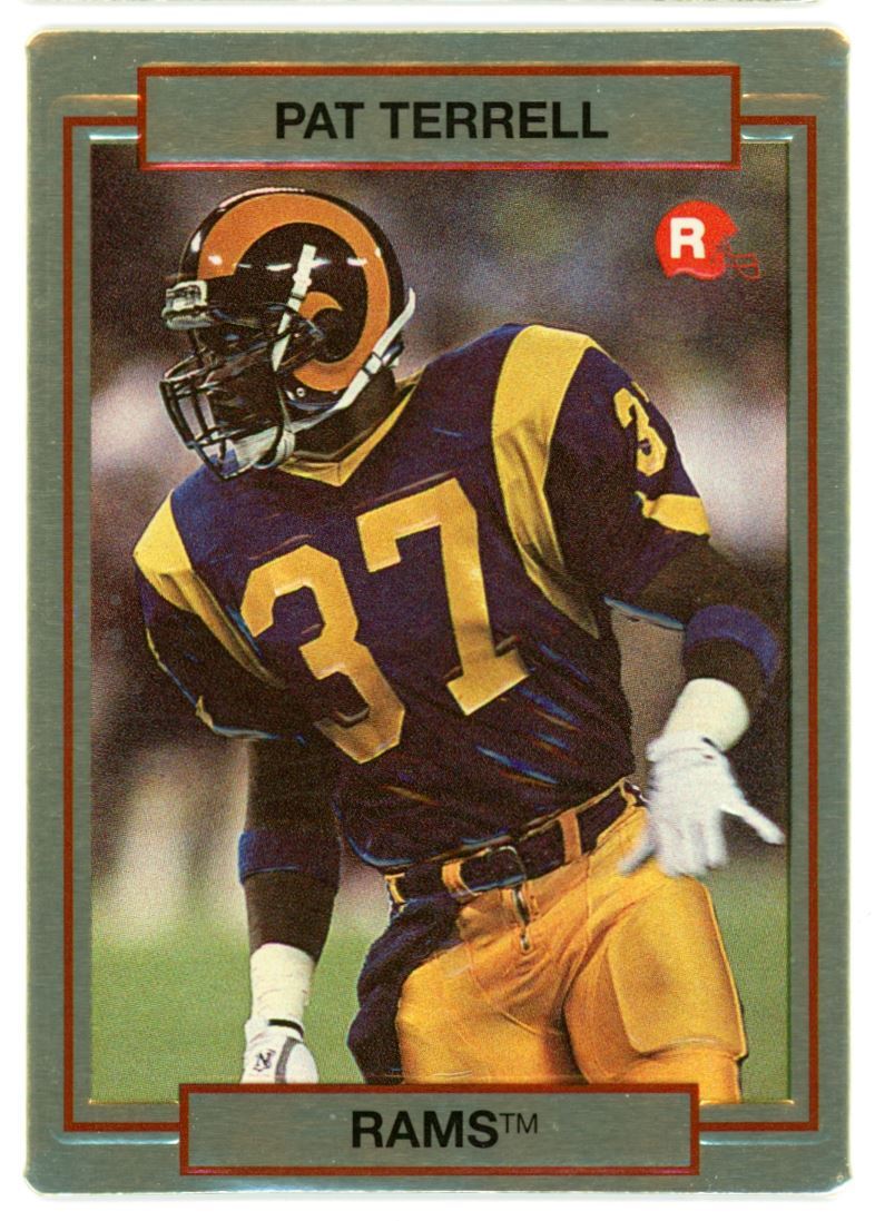 1990 Action Packed Rookie Update Pat Terrell RC Los Angeles Rams #63 | eBay