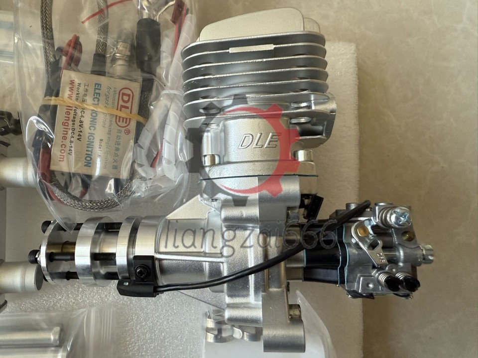 BRAND NEW DLE35RA Engine W/Electronic Igniton &Muffler For 30CC 35CC RC ...