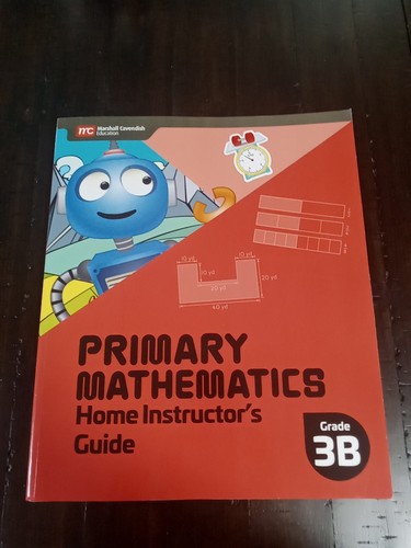 Singapore Primary Math Teachers Guide 3B 2022 Edition - Paperback | eBay