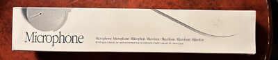 Vintage 1990 Apple Microphone FACTORY SEALED in Original Box Apple ...