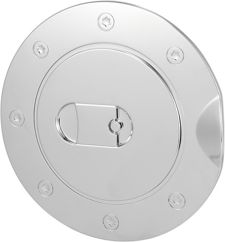Fits 1999-2004 Jeep Grand Cherokee Chrome ABS Gas Fuel Tank Door Cover