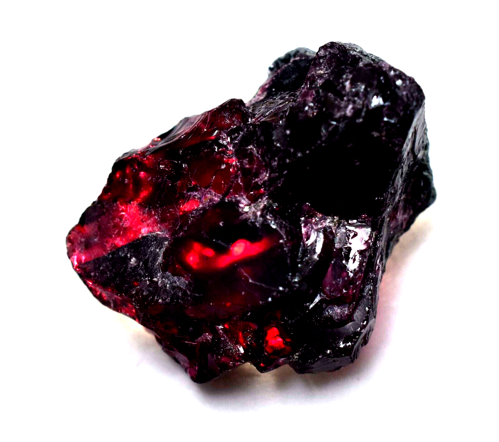 Very Rare Natural Red Painite 80.20 CT Burma Facet Specimen Rough ...