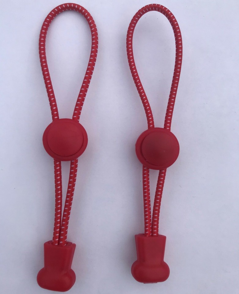 3 pair No Tie Elastic Shoelaces Lock Laces Shoe Strings Sports w ...