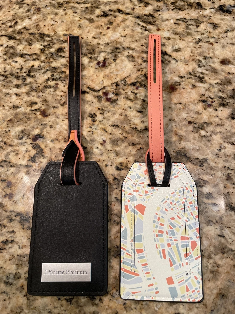 Platinum Luggage Tag