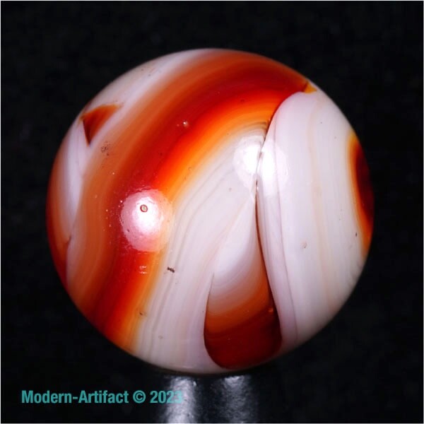 😎👍 Marbles: CAC Christensen Agate Electric Swirl Marble 19/32” 0.598 ...