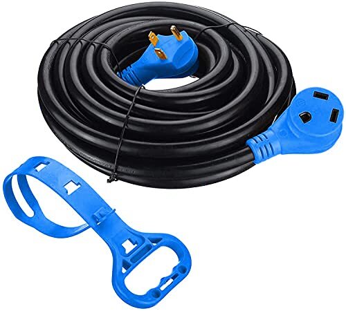 30ft 30amp Heavy Duty Rv Extension Cord Easy Unplug Design With Cord ...