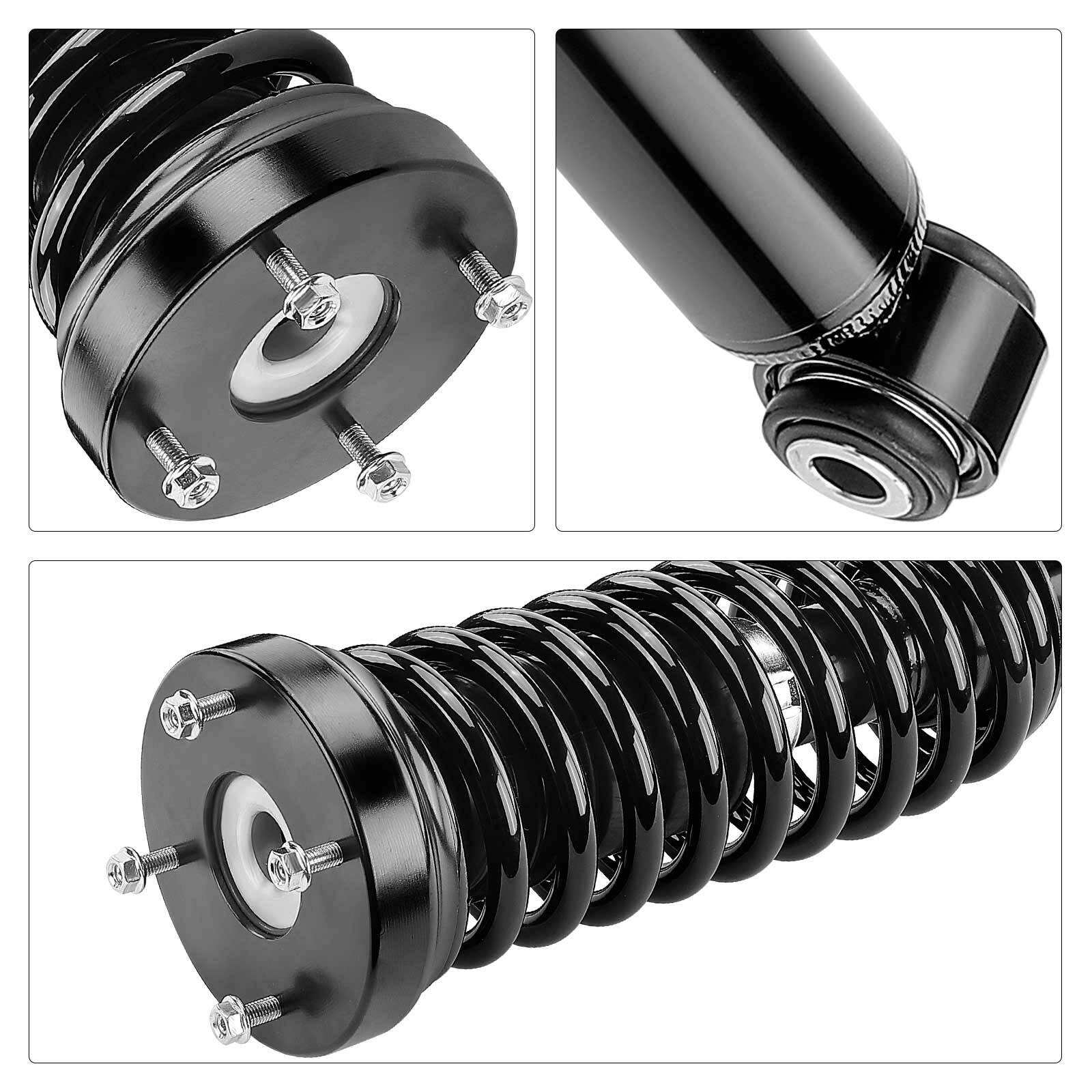 2x Rear Complete Strut & Spring Assembly for Jaguar Super V8 Vanden ...