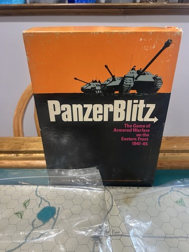 Panzerblitz Avalon Hill Board Game 100% Complete | eBay