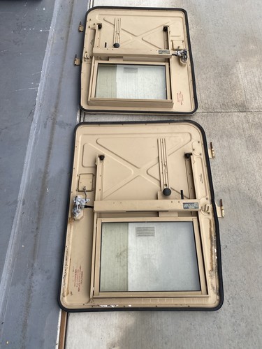 AM General Humvee Hmmwv Hummer H1 Flat X Doors (Passenger Front+ Driver ...