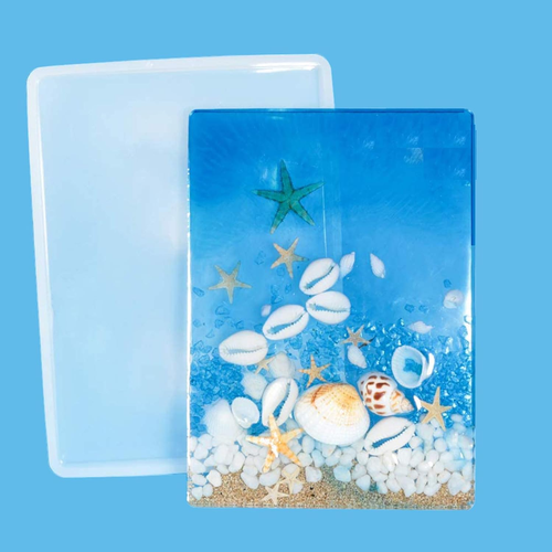 17PCS Large Resin Mold, Silicone Resin Molds DIY Big Resin Casting ...