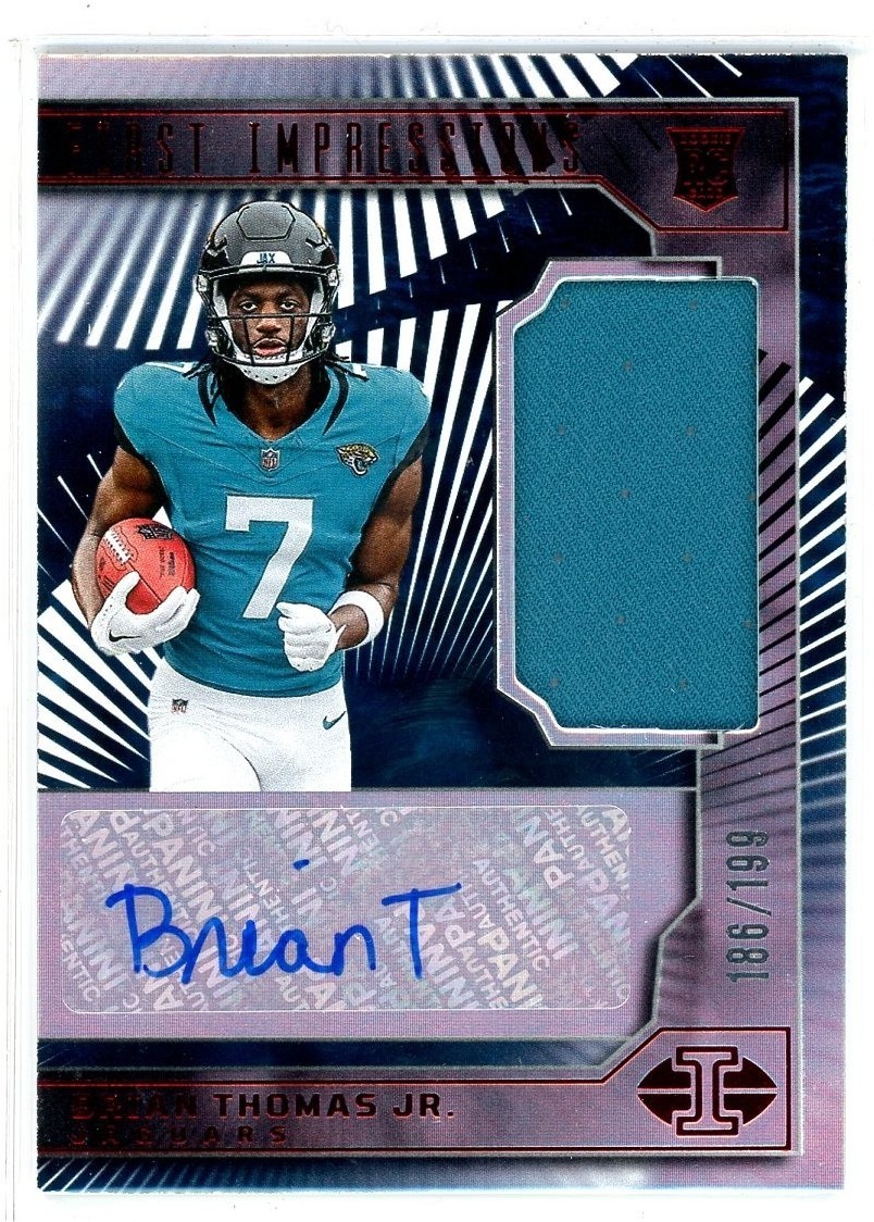2024 Panini Illusions - First Impressions Autographed Memorabilia Brian ...