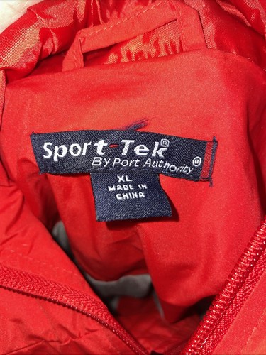 Kiefer Adult XL Red Swimming Lifeguard Rain Wind Jacket Hooded ...