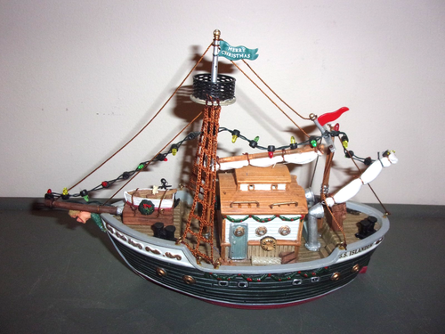 LEMAX S.S. ISLANDER BOAT 24826 CHRISTMAS VILLAGE HOUSE | eBay