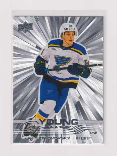 2025-26 Upper Deck Dalibor Dvorsky Young Guns Rookie Outburst Silver | eBay