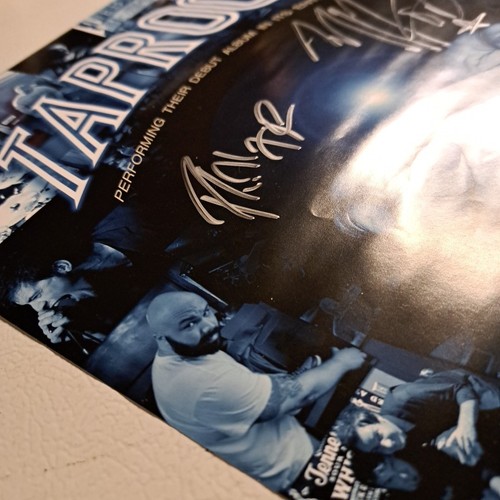 Taproot Rock Band Tour Gig Poster 11x17 Autographed Signed by 4 Members ...