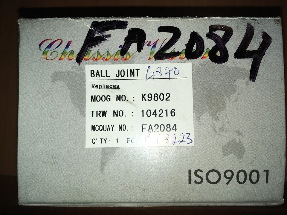 CHASSIS VISION BALL JOINT K9802 | eBay