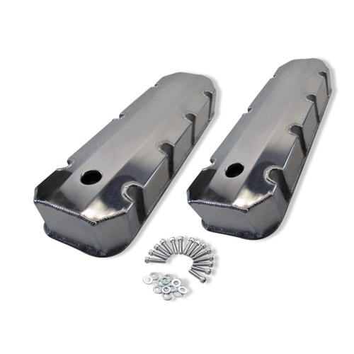 For Chevy BBC 396 402 427 454 502 Polished Fabricated Aluminum Tall ...