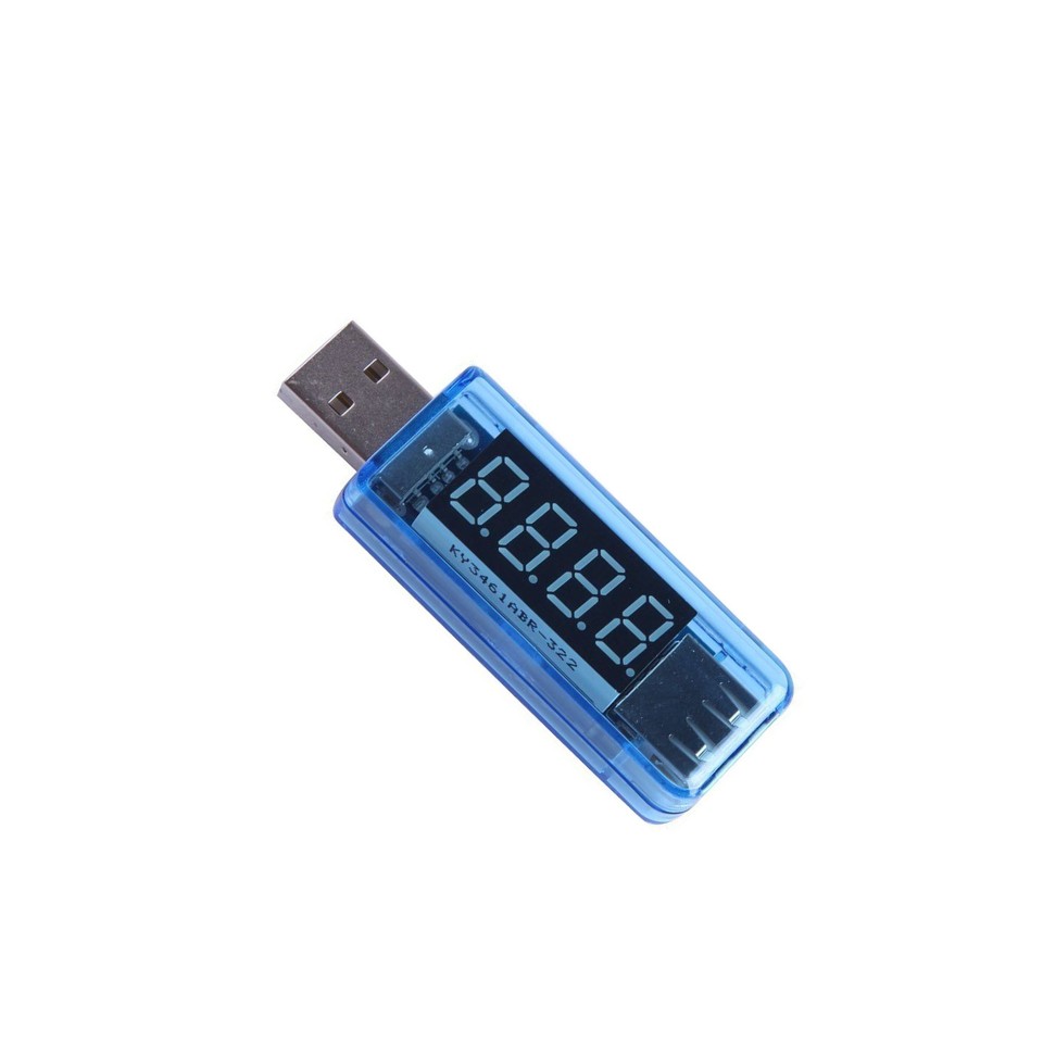 10PCS 0.4inch LED 4-Digit Red Display USB Power Charger Voltage Current ...