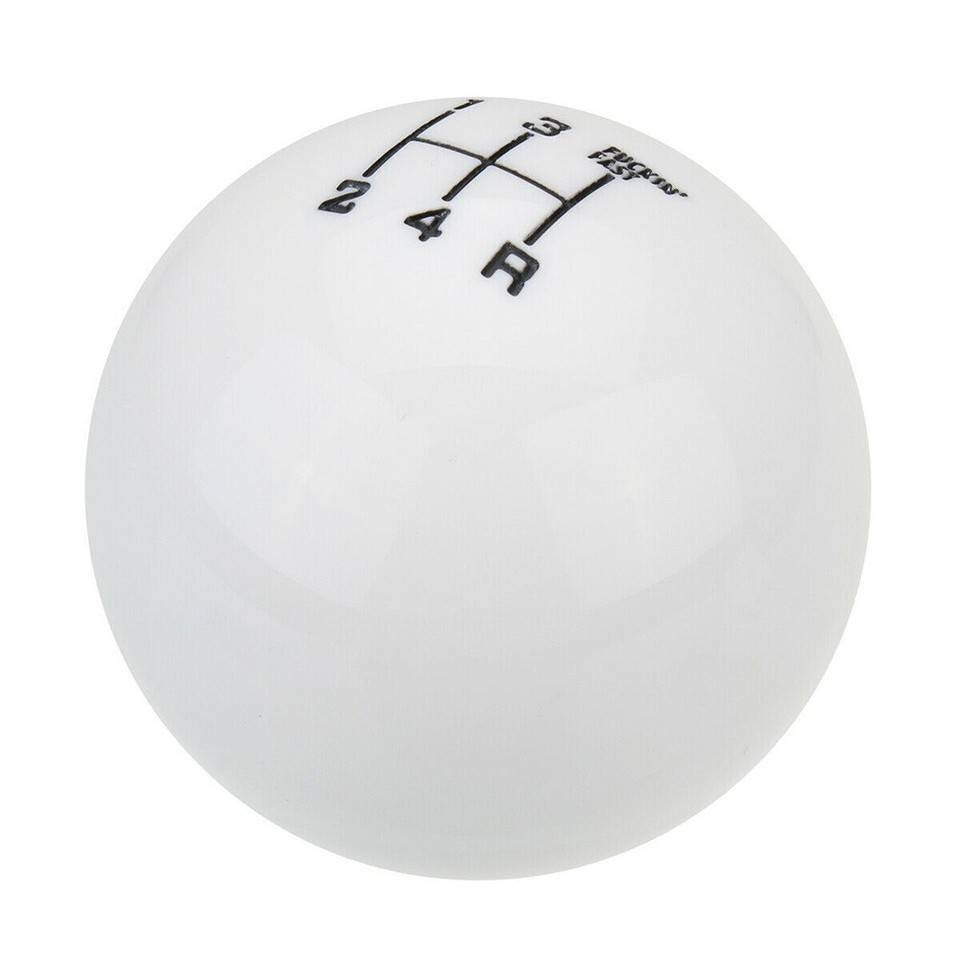 Round Ball Gear Shift Knob 5 Speed Billet Aluminum Universal Shift Knob ...