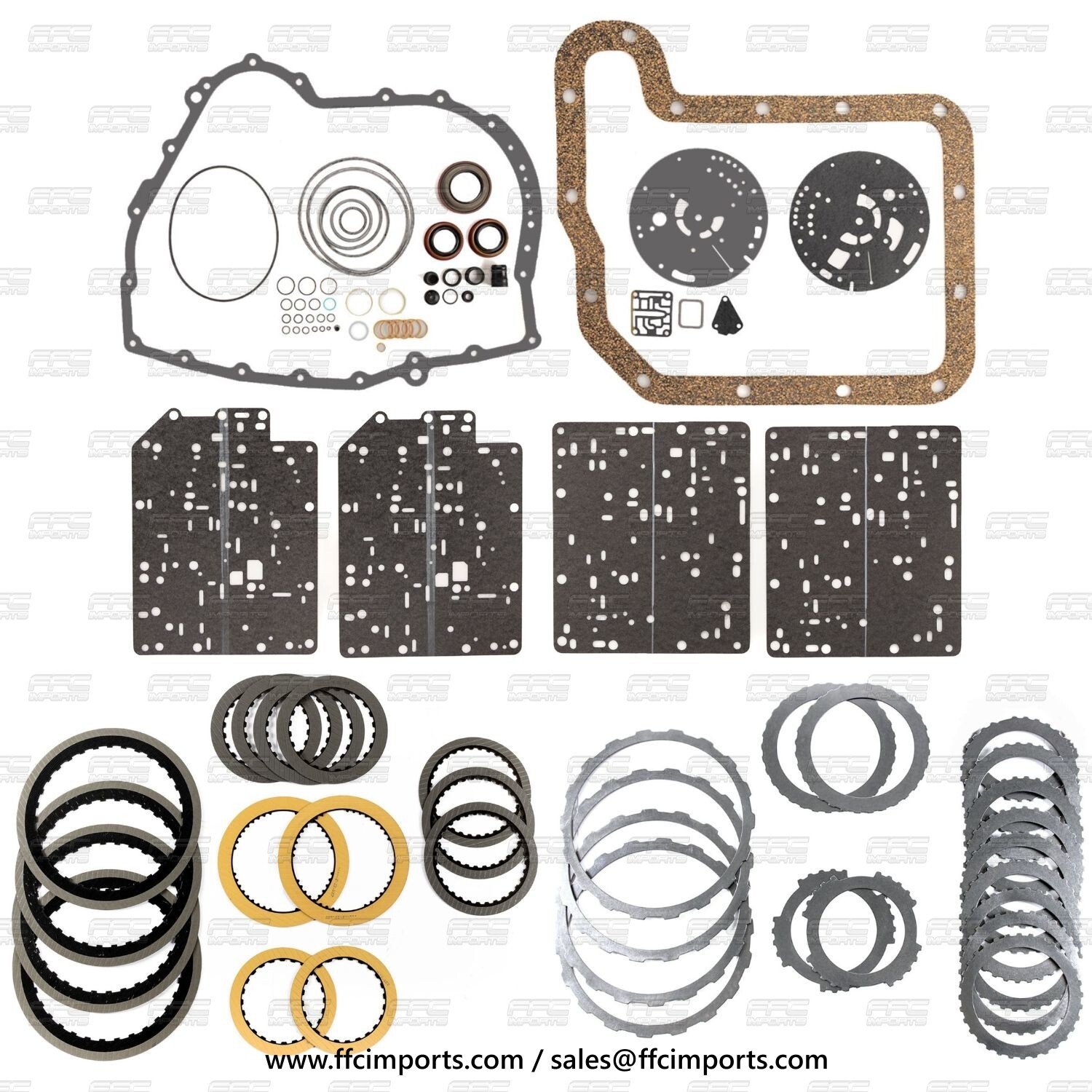 CD4E LA4AEL Transmission Master Rebuild KIT 94-2008 Friction Steel ...