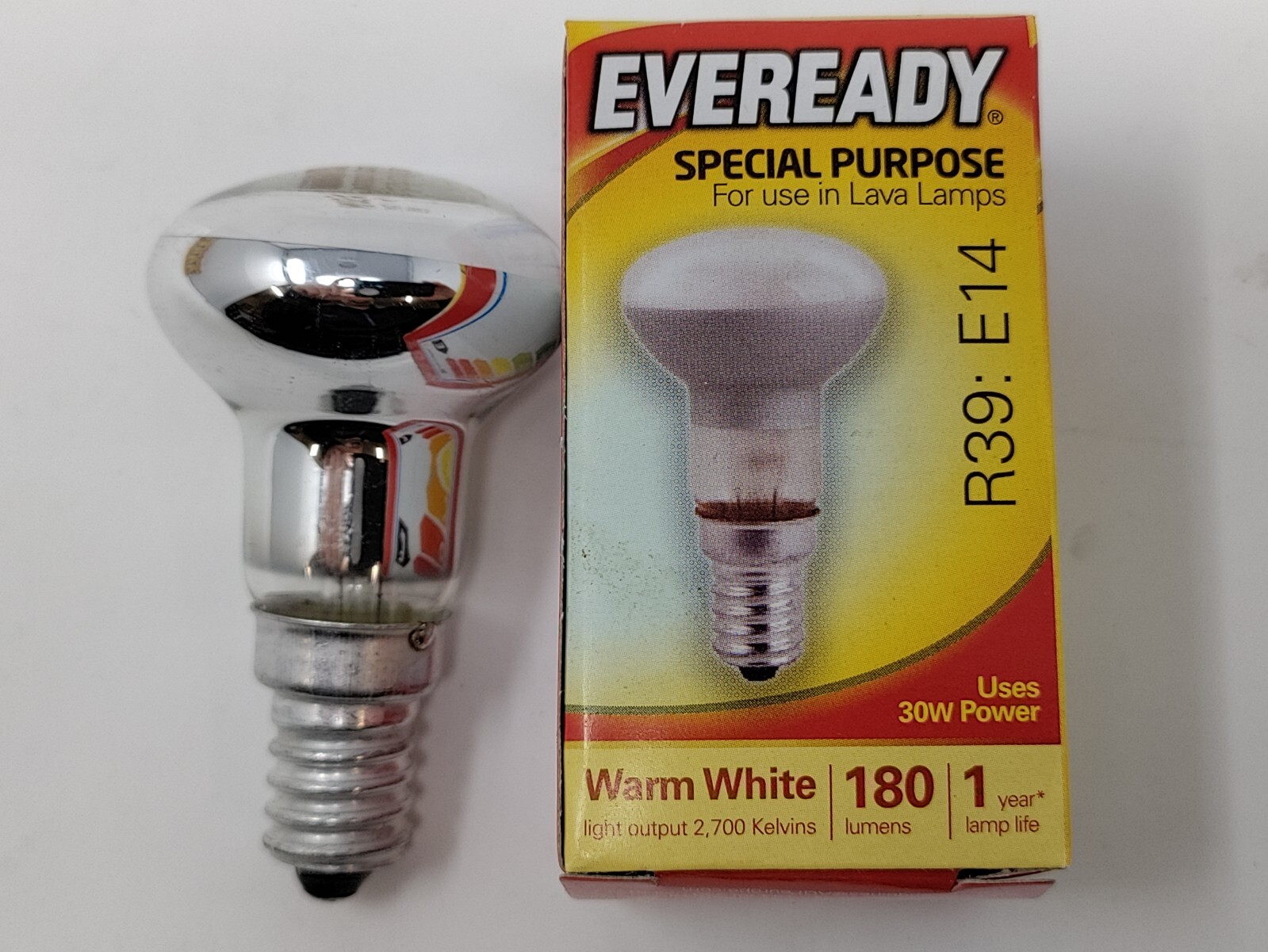 4 x 30w SES Small Screw In E14 Spotlight Reflector Light Bulb Lamp ...