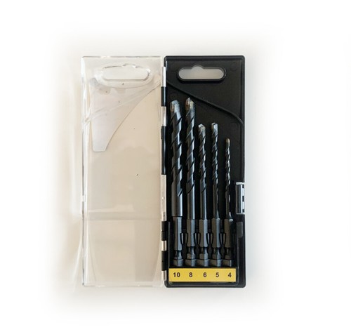 Universal drill bit set - TCT tipped drill for all materials by Profi ...