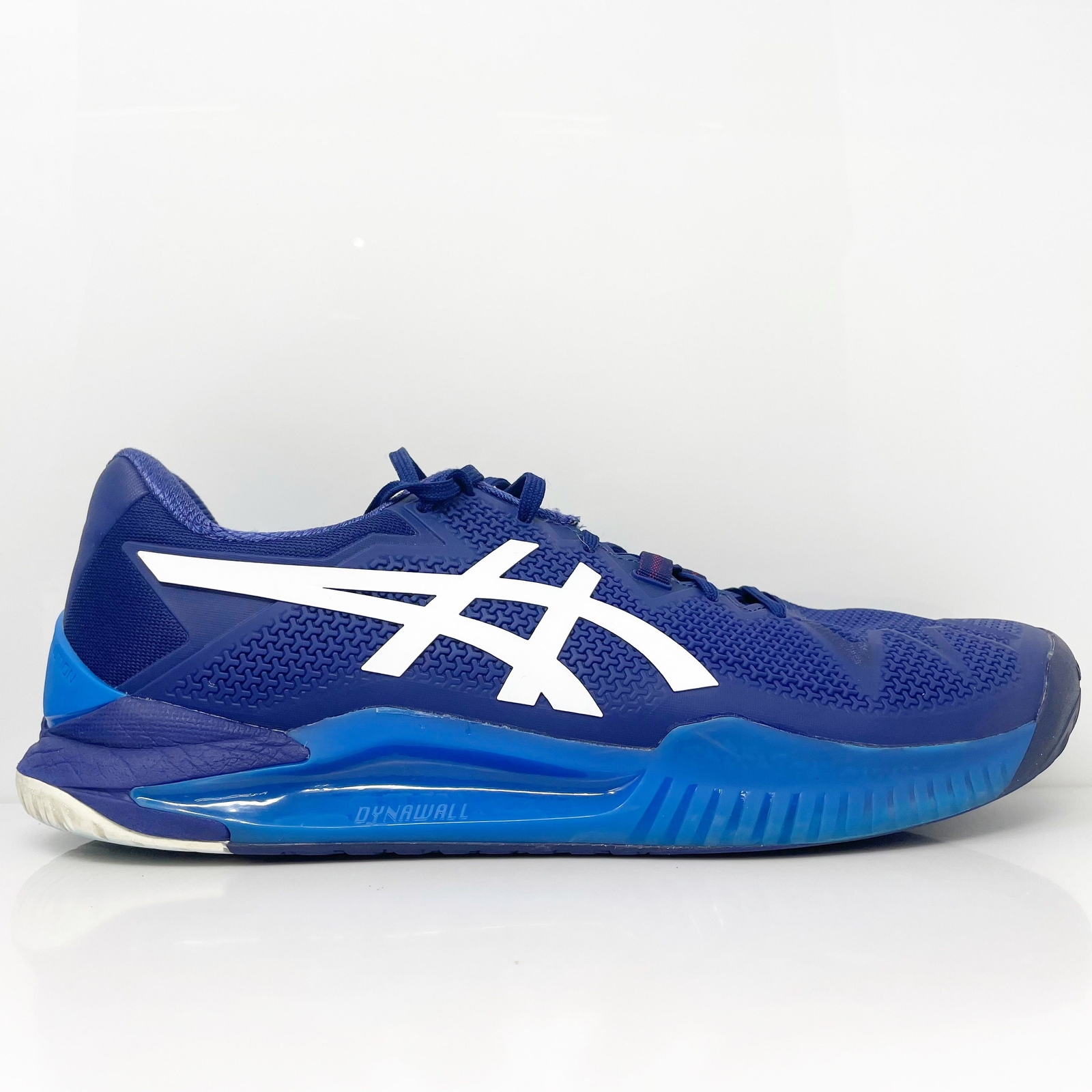 Asics Mens Gel Resolution 8 1041A079 Blue Running Sho… - Gem