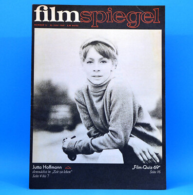 DDR Filmspiegel 13 1969 Jutta Hoffmann Louis de Funes Christel ...