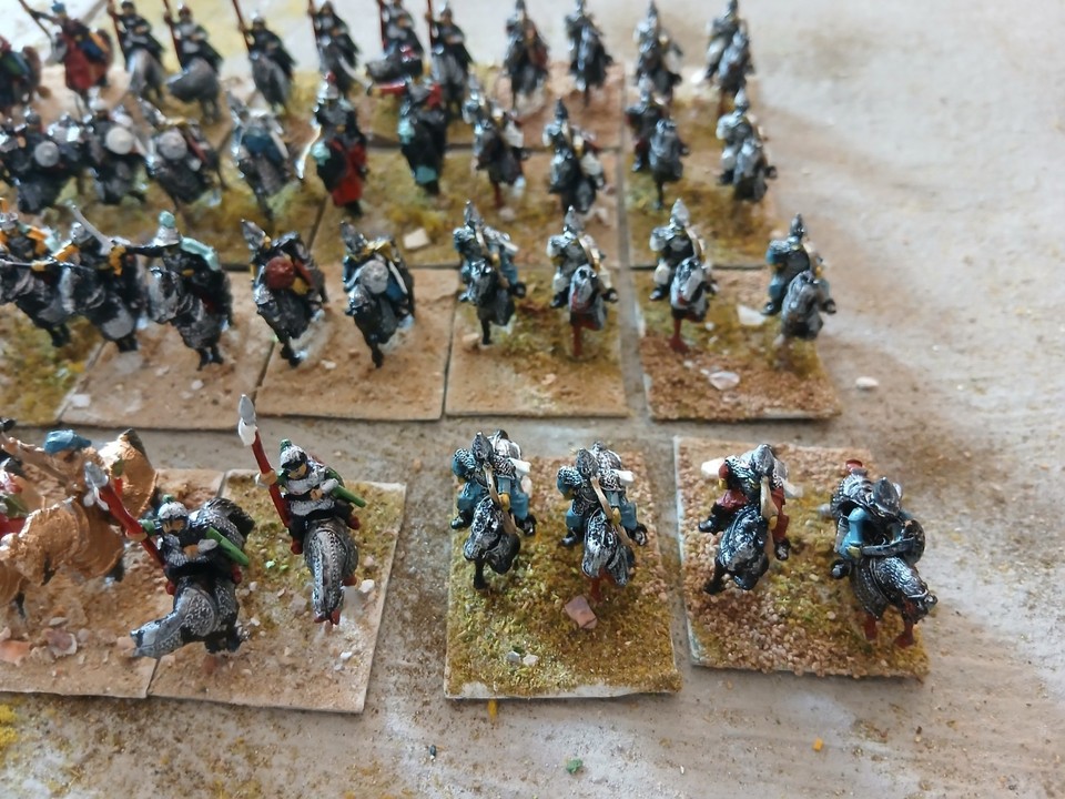 15 mm Ottoman cavalry, 65 mounted figures painted and based | eBay UK