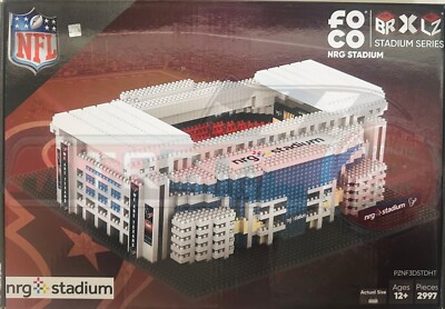 Houston Texans BRXLZ NFL NRG Stadium Full Size 3-D Construction Block ...