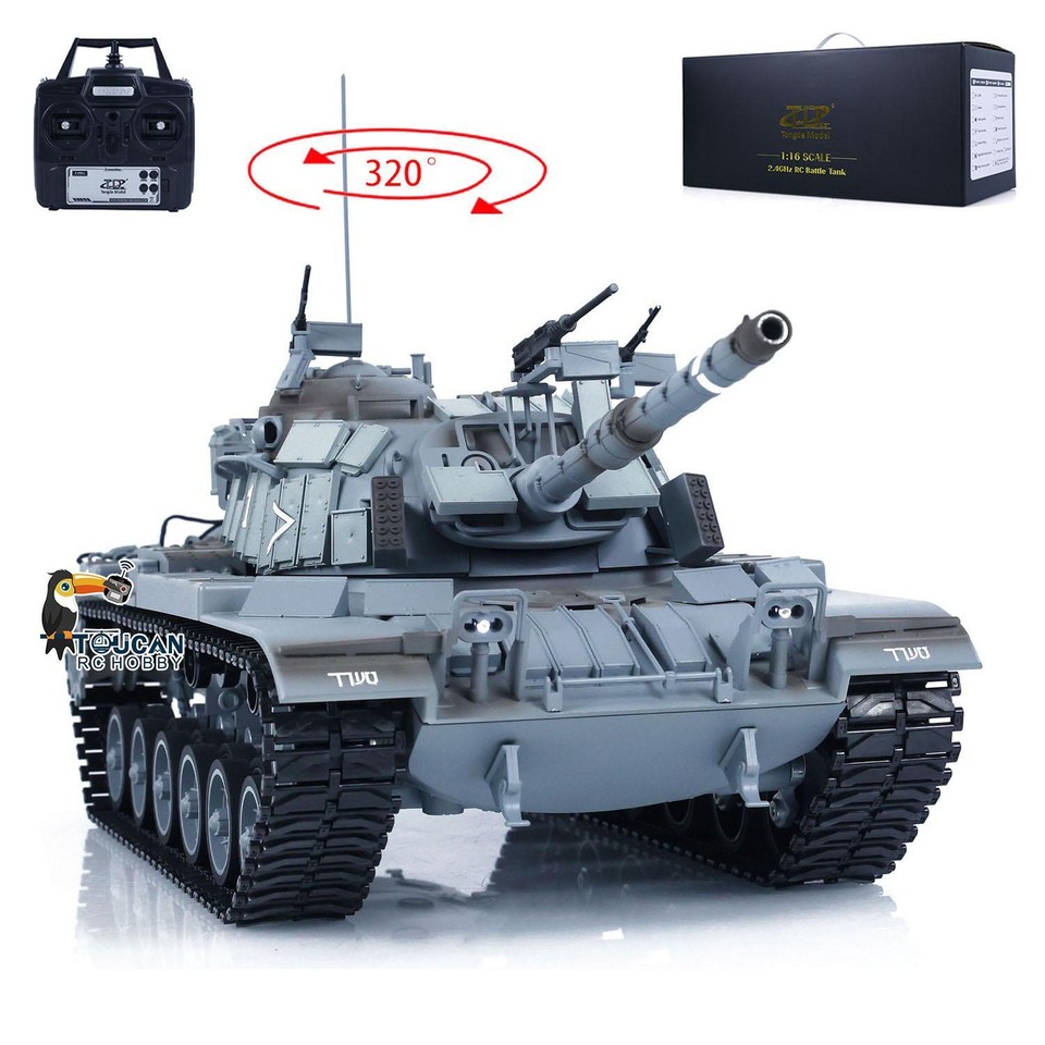 1/16 Tongde Remote Control Infrared Battle BB Tanks M60W ERA RC Tank ...