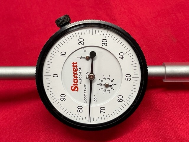 Starrett Dial Indicator with Long Range (655-2041J) for sale online | eBay