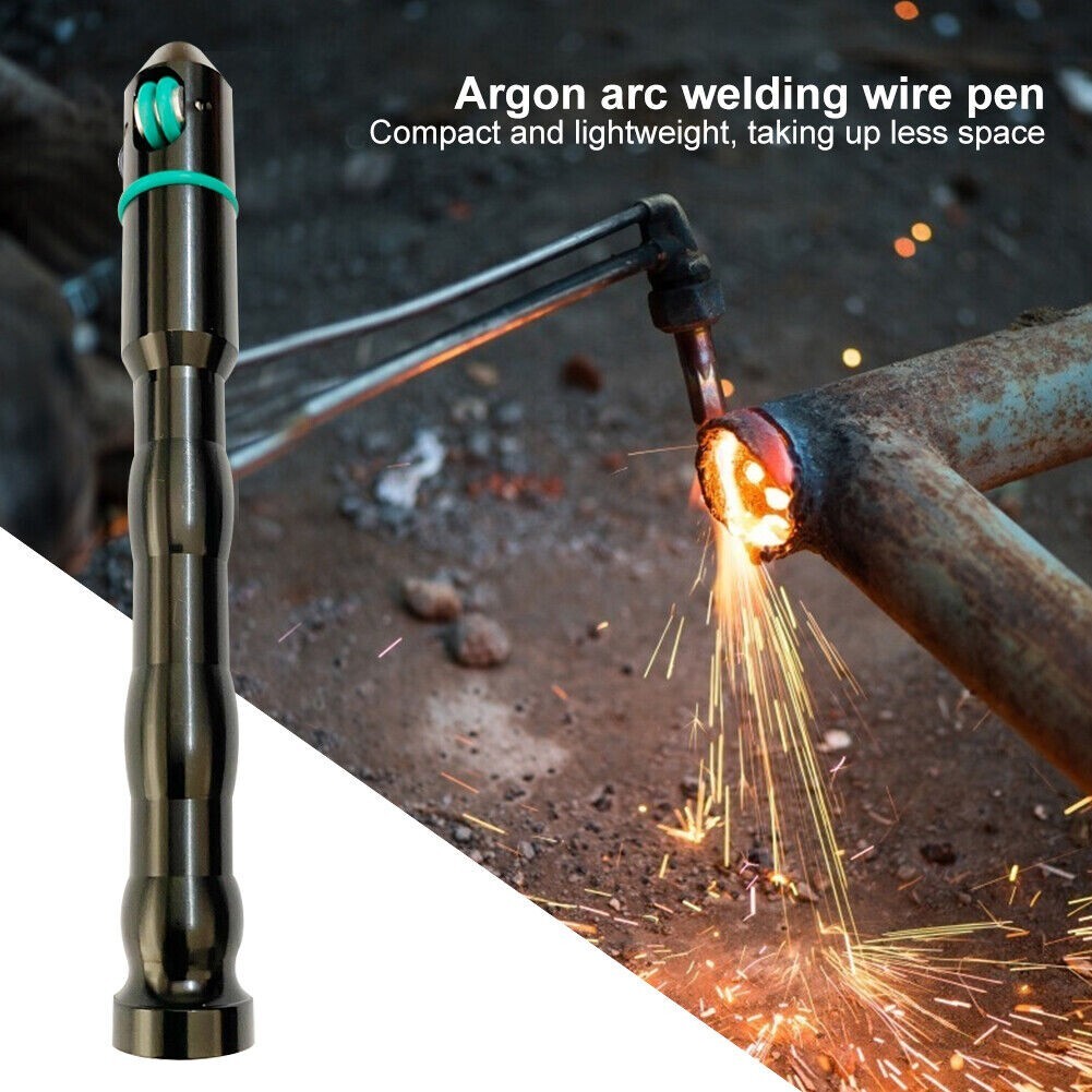 Black TIG Wire Feed Pen Welding Finger Comfortable Compact Filler ...