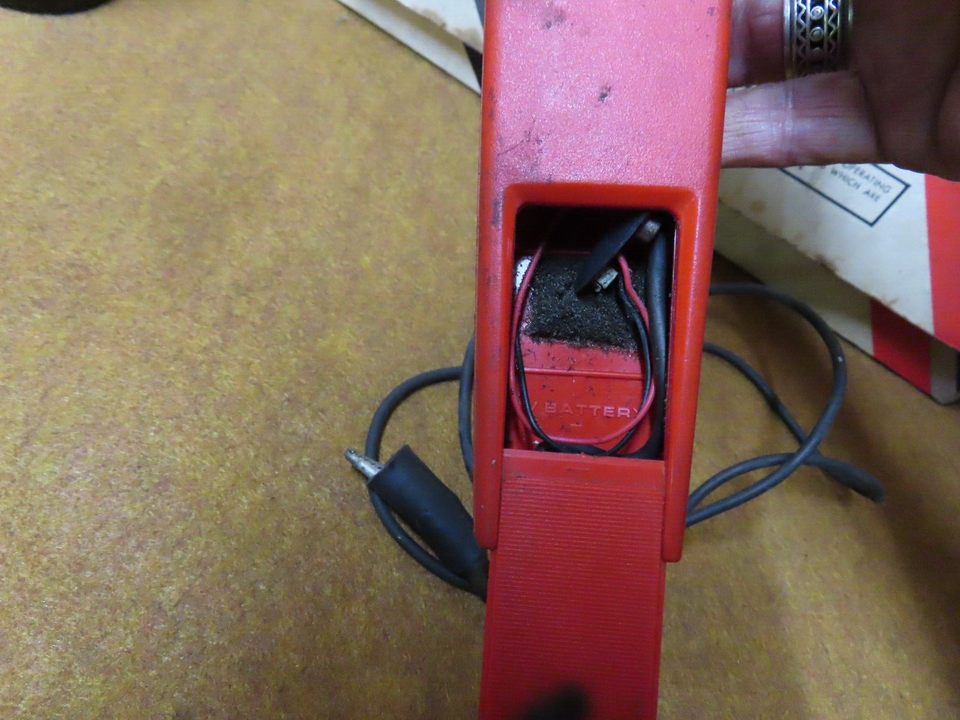 Vtg Snap-On MT370 Digital Voltage probe,9V,1980's,USA~PARTS🤠🤠🤠SO4.7.25R ...