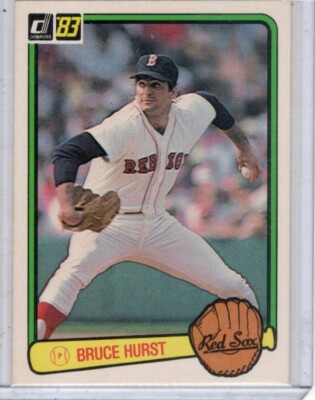 1983 Donruss Bruce Hurst #134 Boston Red Sox Baseball Card | eBay