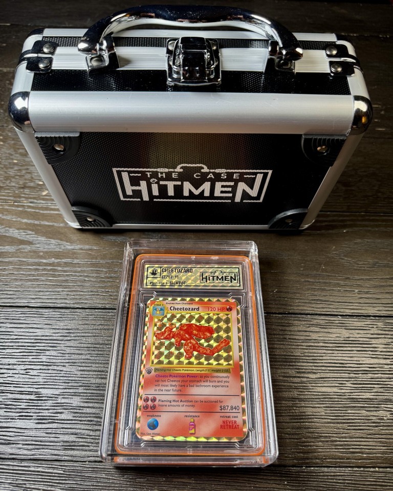 2025 Case Hitmen Cheetozard #307 1/1 Jackpot with Case Charizard ...