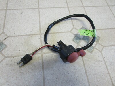 Vintage 77 Polaris TXL 340 Snowmobile Kill Switch | eBay