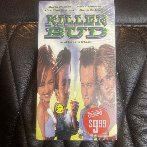 Killer Bud VHS 2001 David Faustino Blockbuster Sealed Pre-viewed ...