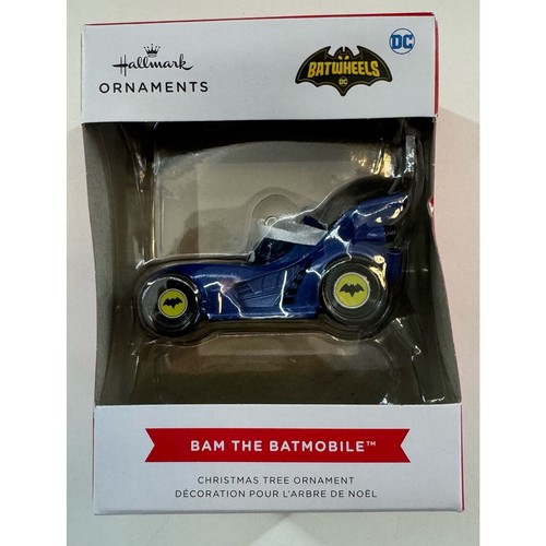 Hallmark DC Comics Bam the Batmobile Batwheels Christmas Tree Ornament ...