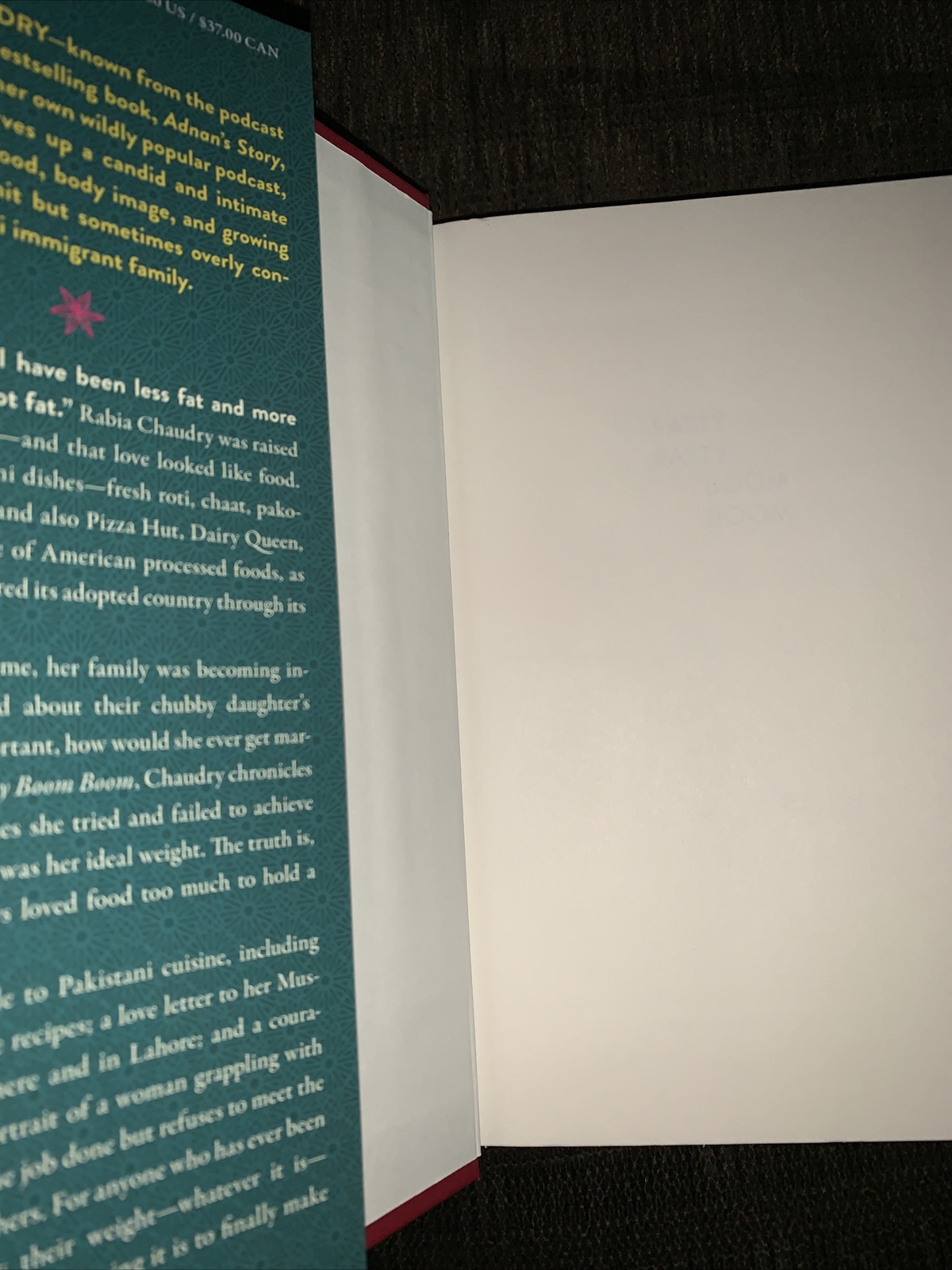 Fatty Fatty Boom Boom : A Memoir of Food, Fat, and Family by Rabia ...