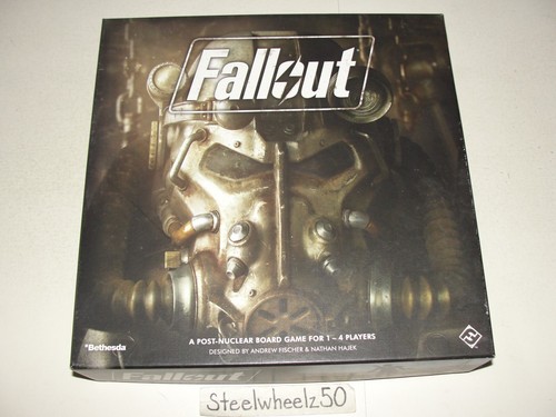 Fallout Board Game 2017 Fantasy Flight Games Bethesda COMPLETE 5 Mini ...