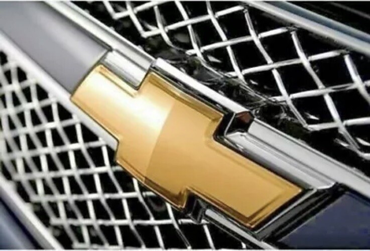 New Front Grille Emblems Gold Bow Tie for Chevrolet Avalanche Tahoe ...