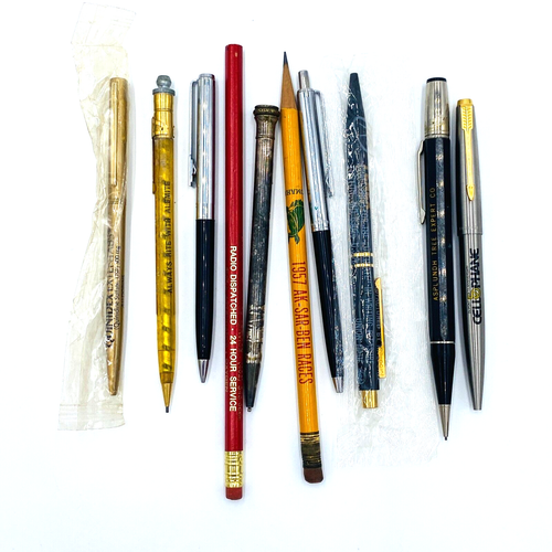 Lot of 10 Vintage Pens & Pencils Collectibles #1a | eBay
