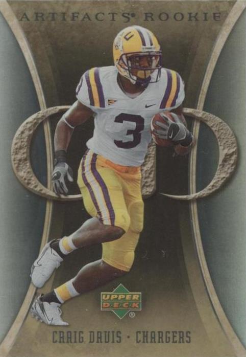 2007 Upper Deck Artifacts - Rookie Craig Davis #165 (RC) for sale ...