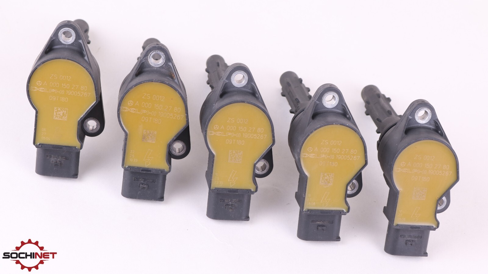 05-13 Mercedes W221 S400 E350 SLK350 M272 Ignition Coil Set of 6 ...